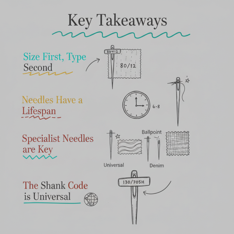 What are the Different Types of Sewing Needles? A Complete Guide ...
