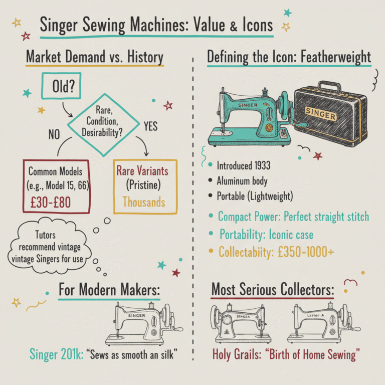 The Vintage Singer Sewing Machine Collector's Guide & Valuation ...